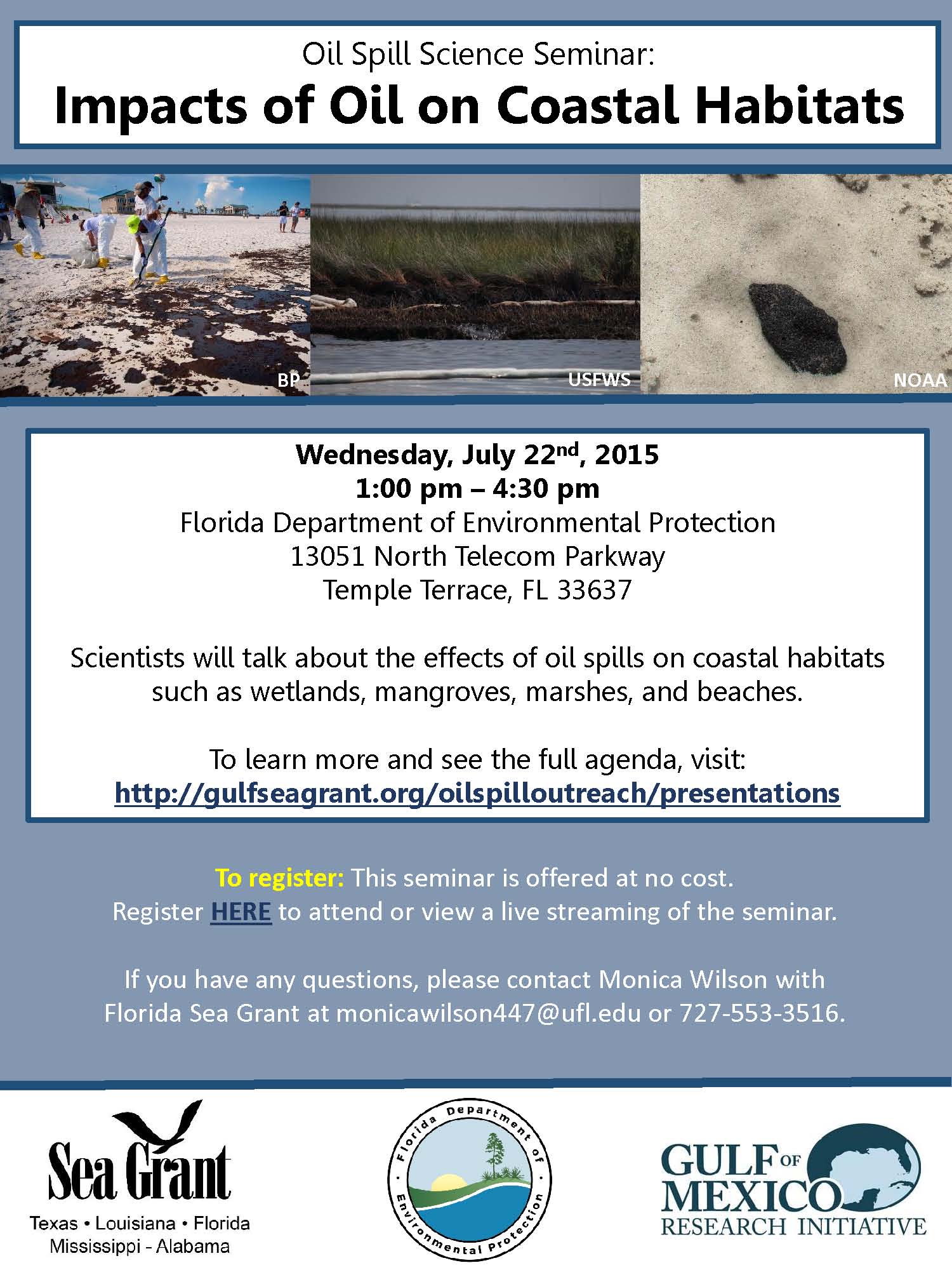 Impacts of Oil on Coastal Habitats - Louisiana Sea Grant