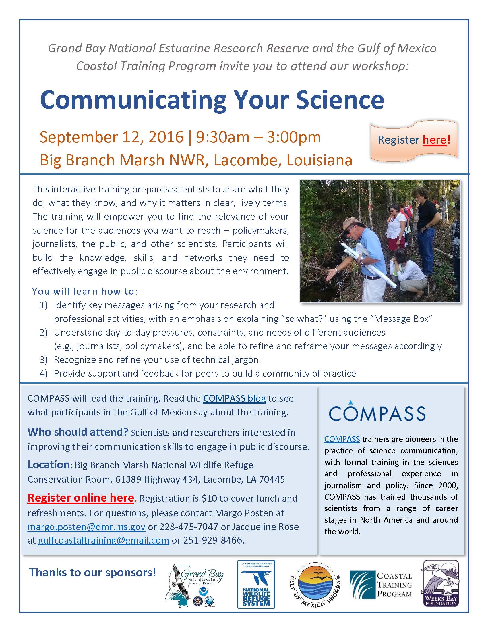 Communicating Your Science - Louisiana Sea Grant